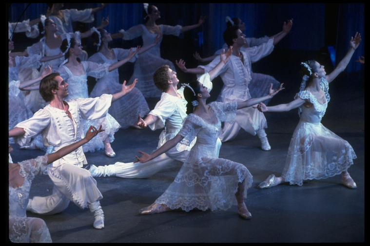 New York City Ballet production of "Souvenir de Florence" with Peter ...