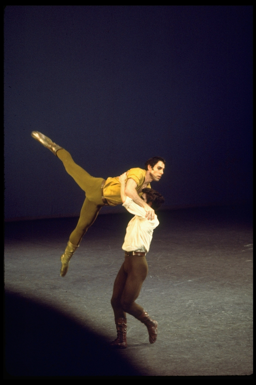 New York City Ballet production of "Dances at a Gathering" with Edward ...