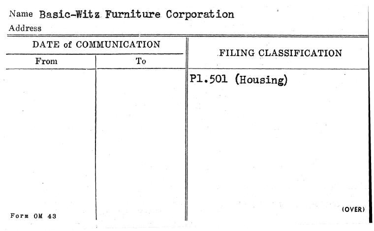 Basic-Witz Furniture Corporation - NYPL Digital Collections