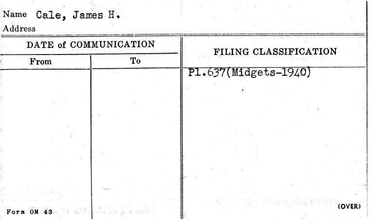 Cale, James H. - NYPL Digital Collections