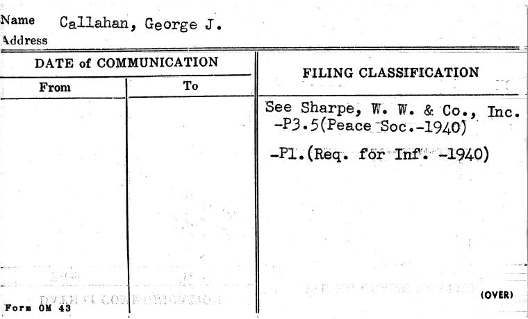 Callahan, George J. - NYPL Digital Collections
