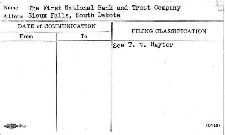 The First National Bank and Trust Company - NYPL Digital Collections