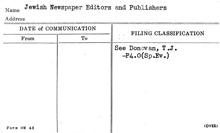 Jewish Newspaper Editors and Publishers - NYPL Digital Collections
