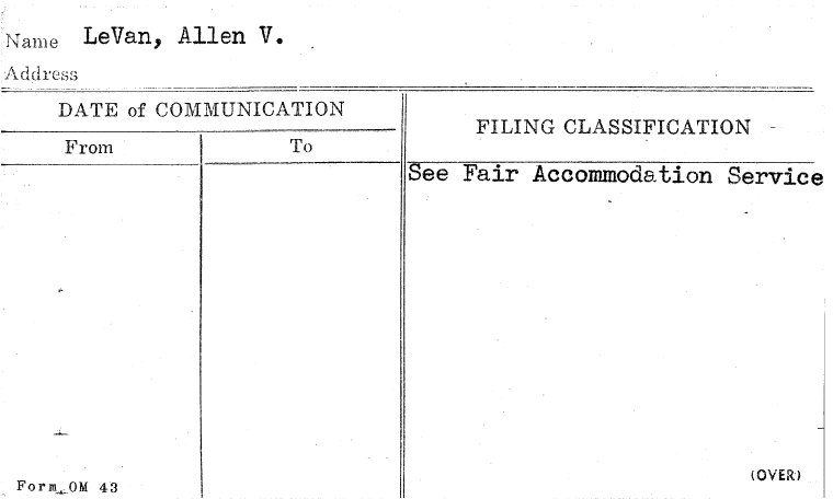 LeVan, Allen V. - NYPL Digital Collections