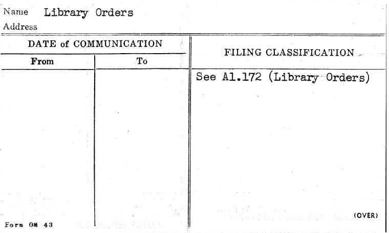 Library Orders - NYPL Digital Collections