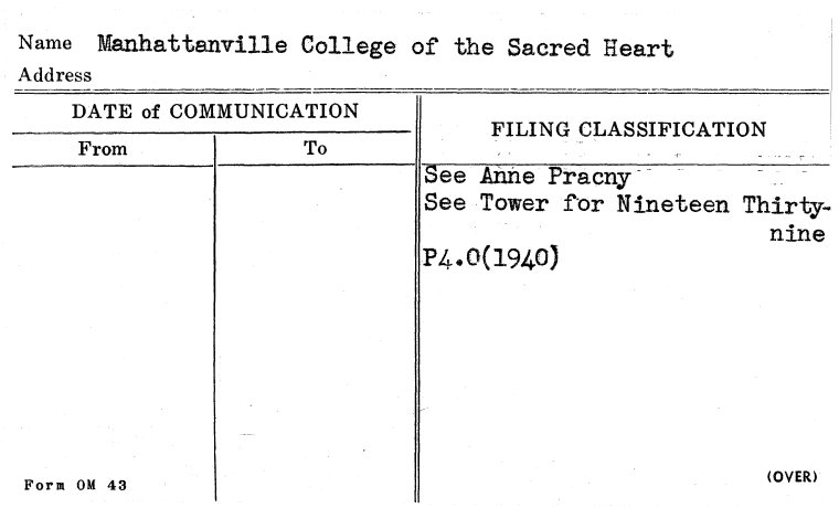 Manhattanville College of the Sacred Heart - NYPL Digital Collections