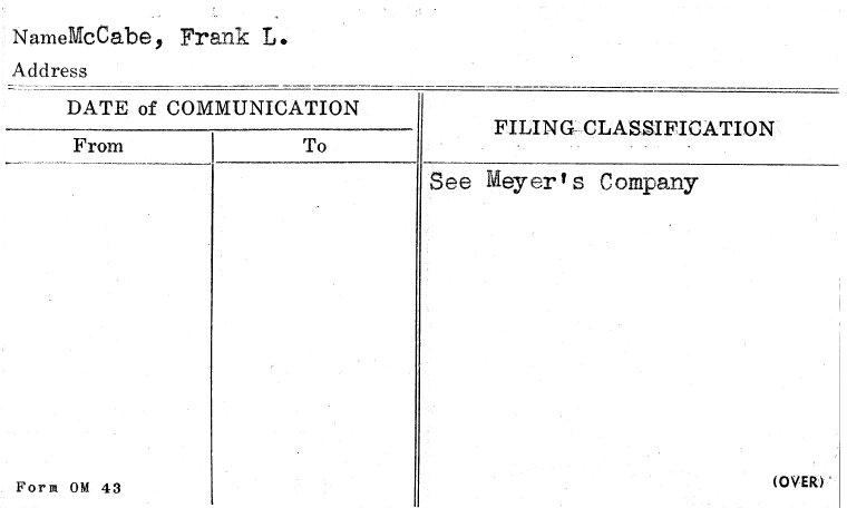 McCabe, Frank L. - NYPL Digital Collections