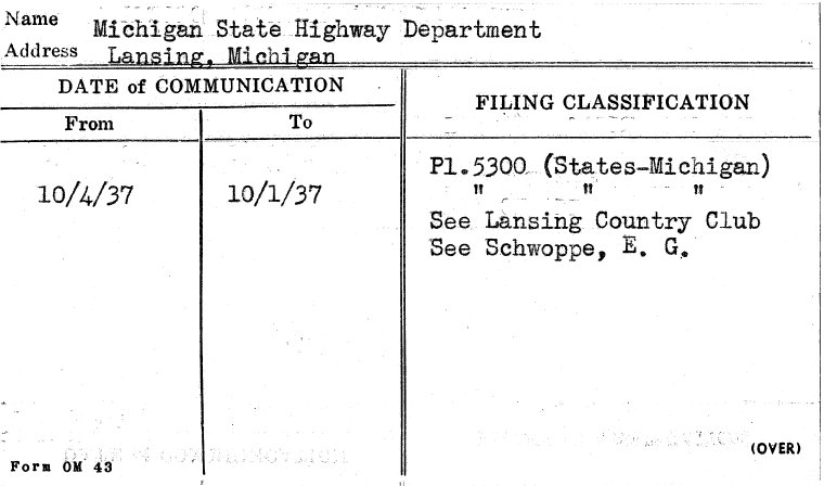 Michigan State Highway Department - NYPL Digital Collections