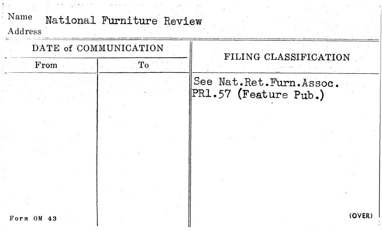 National Furniture Review - NYPL Digital Collections