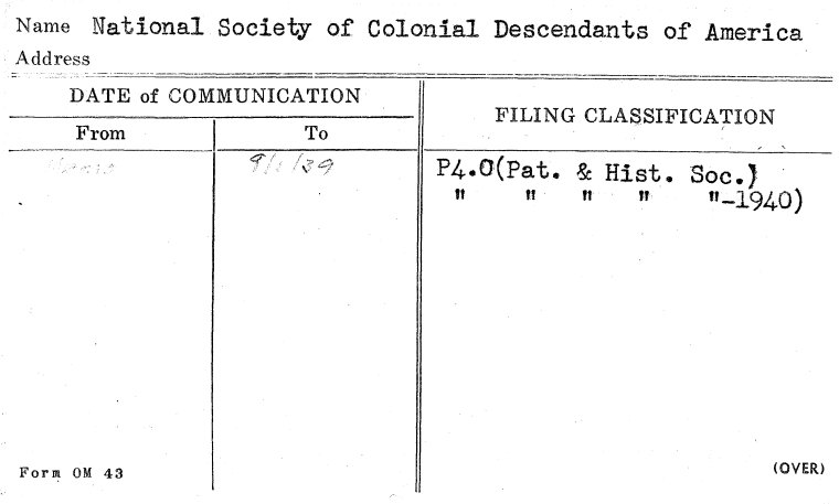 National Society of Colonial Descendants of America - NYPL Digital ...