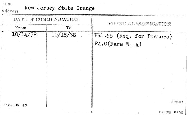 New Jersey State Grange - NYPL Digital Collections