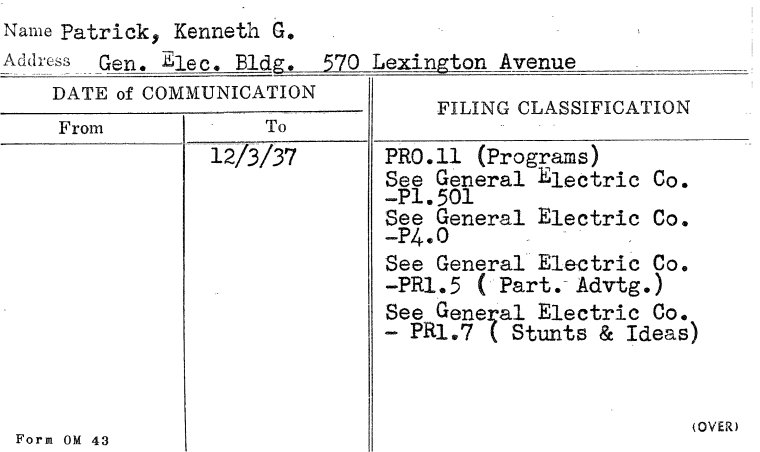 Patrick, Kenneth G. - NYPL Digital Collections