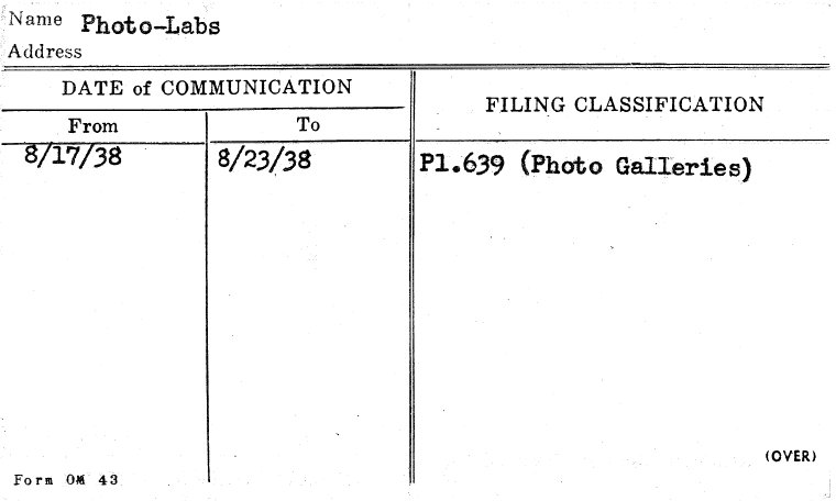 Photo-Labs - NYPL Digital Collections