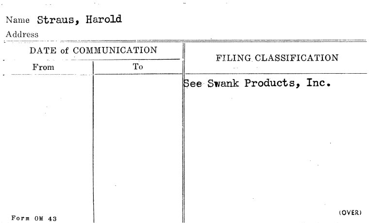 Straus, Harold - NYPL Digital Collections