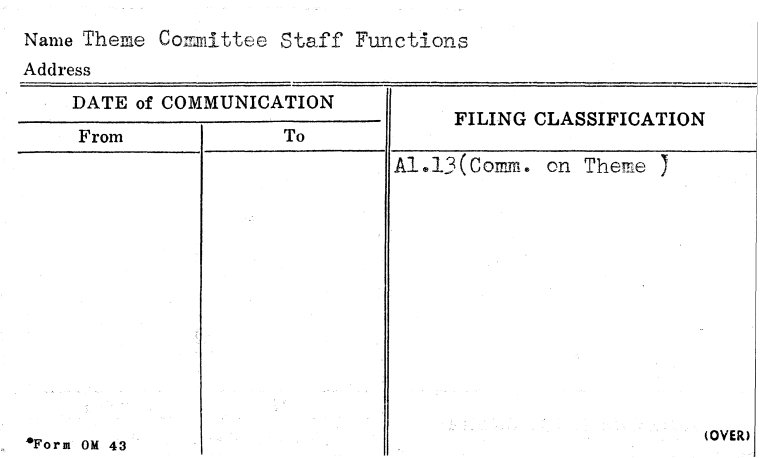 Theme Committee Staff Functions - NYPL Digital Collections