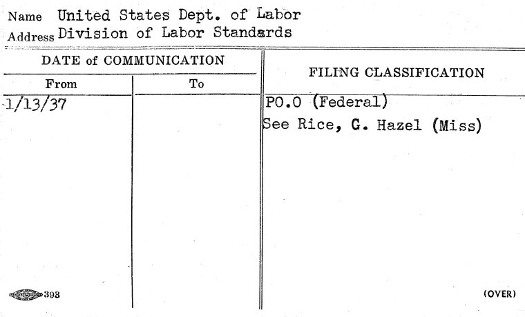 United States Dept. of Labor - NYPL Digital Collections